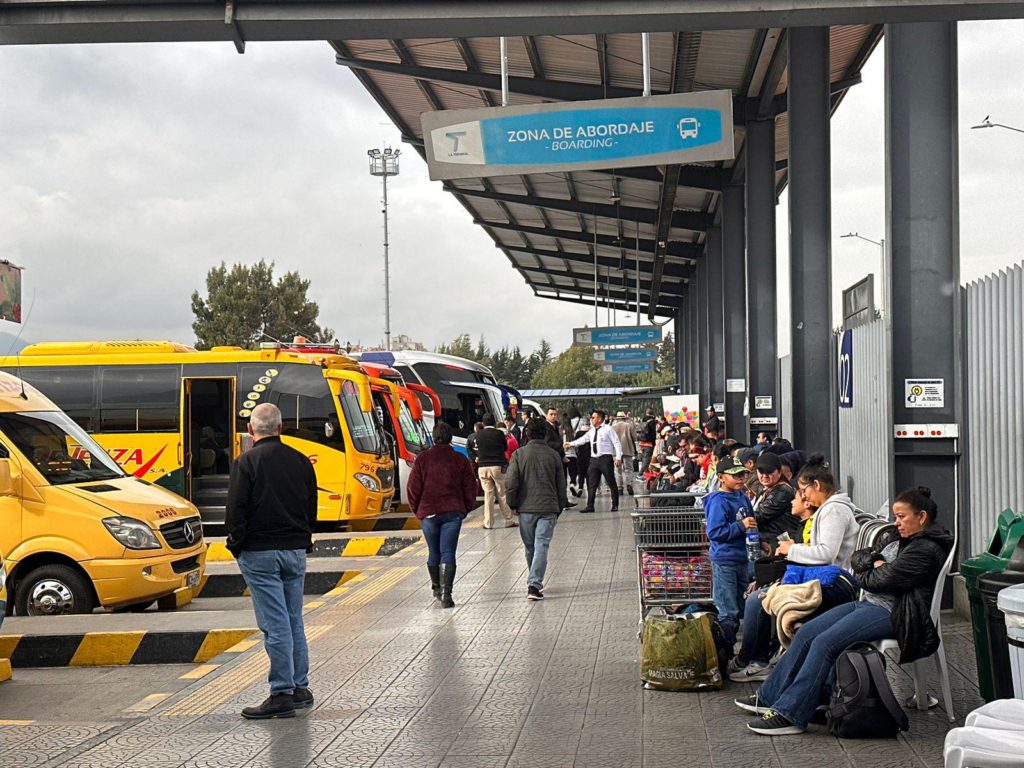 336 mil viajeros se han movilizado desde la Terminal de Transporte de ...